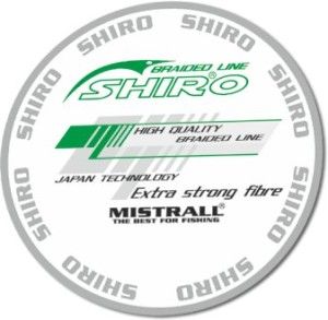 SHIRO BRAIDED LINE 10mt GREEN 0,19