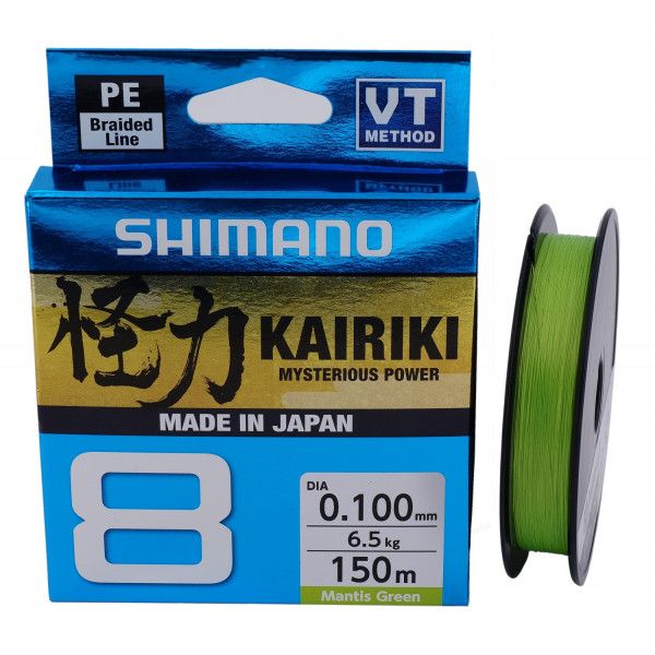 SHIMANO KAIRIKI VT 8 MANTIS GREEN 150m 0,19