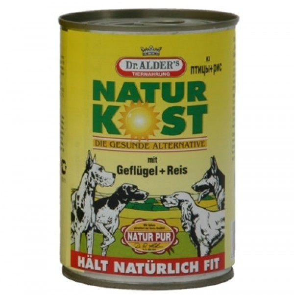 Natur kost Vlažna hrana pilet/pirinač 400 g