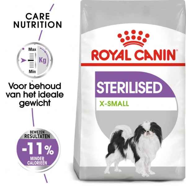 Royal Canin Suva hrana za pse X Small Sterilised Adult 1.5kg.
