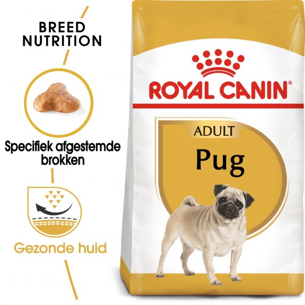 Royal Canin Suva hrana za pse Pug Adult 1.5kg.