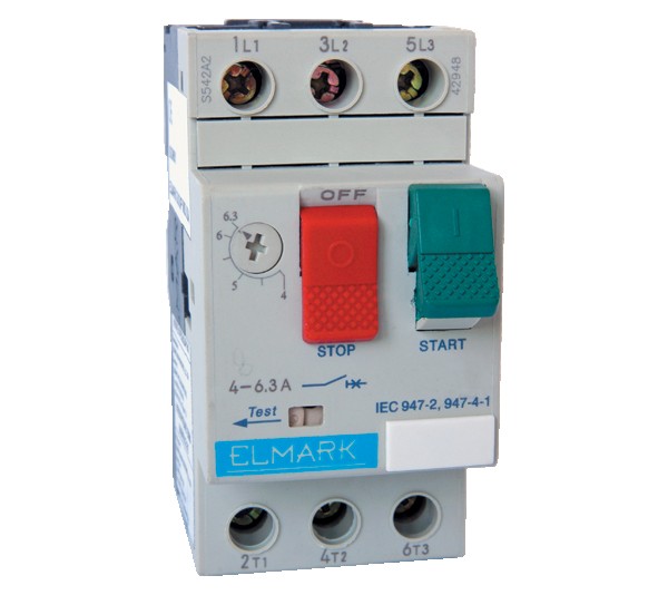Termomagnetni prekidac TM2-E10 4-6.3A Elmark