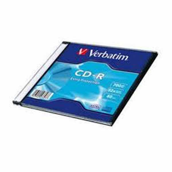 Verbatim CD-R 52x 700MB Slim