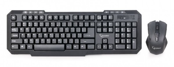 Gembird KBS-WM-02 Bežična Gejmerska tastatura i miš