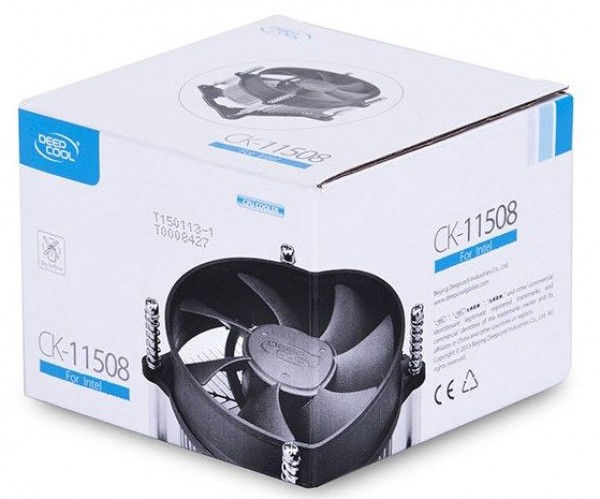 DeepCool CK-11508 Intel CPU kuler 65W 92mm.Fan 2200rpm 42CFM 30dBa LGA115x/LGA775/i7/i5/i3