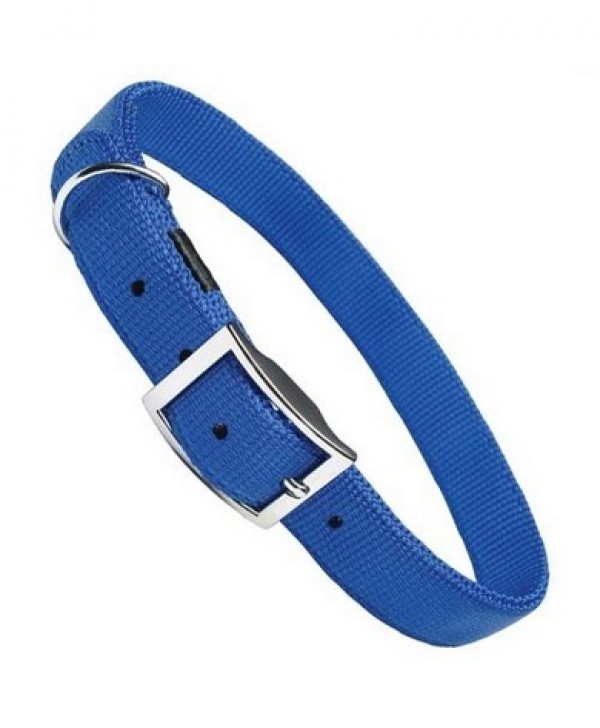 Ogrlica za pse najlon 25*550 plava