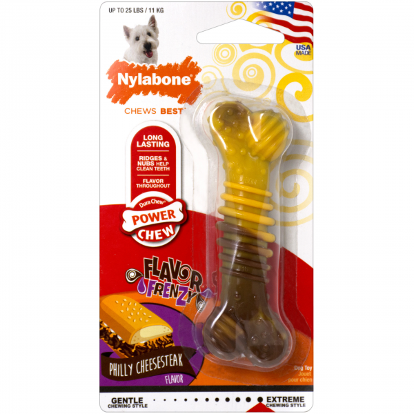 Nylabone Power Chew Igračka za žvakanje, ukus govedine i sira XL