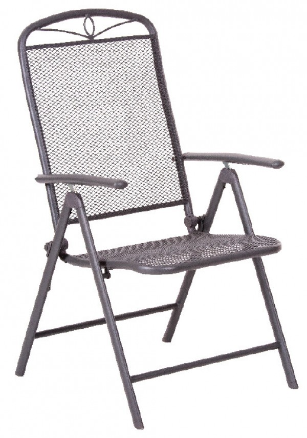 Metalna podešavajuća stolica ALBA siva