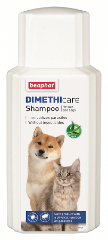 Beaphar Dimethicare shampoo dog/cat - antiparazitski šampon za negu pasa i mačaka