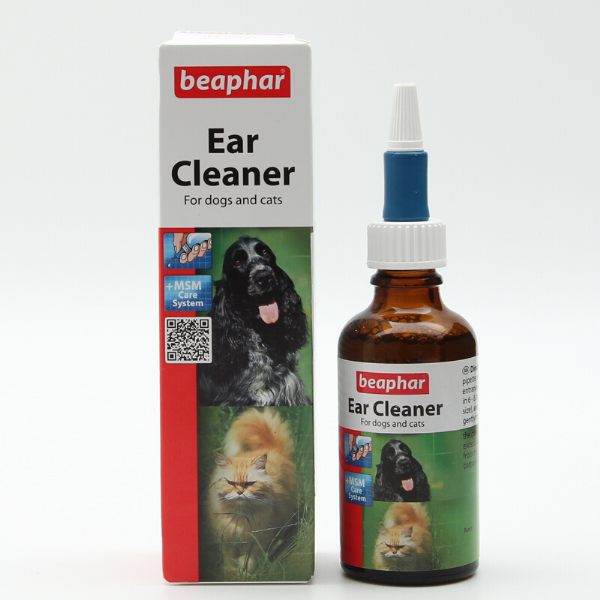 Beaphar Ear cleaner - Kapi za čišćenje ušiju pasa i mačaka 50ml