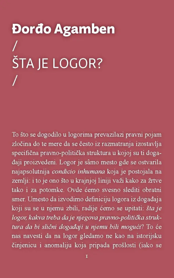 Šta je logor?