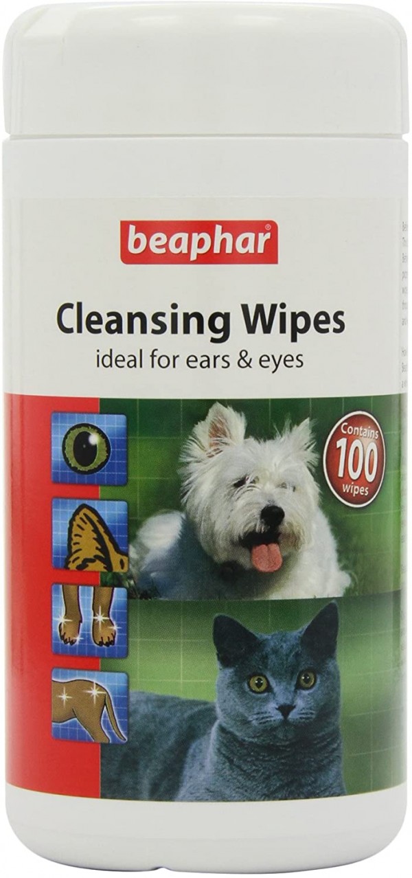 Beaphar Cleansing wipes - vlažne maramice za pse i mačke