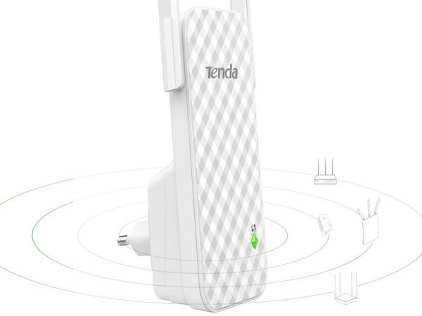 Tenda A9 WiFi ripiter/ruter 300Mbps Repeater Mode Client+AP white (Alt WNP-RP300)