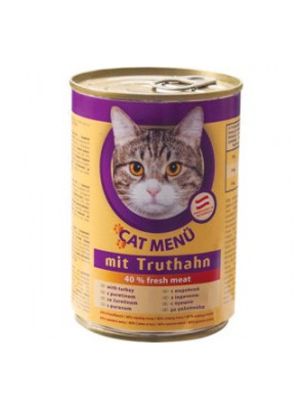 Cat Menu Vlažna hrana ćuretina, konzerva 415g