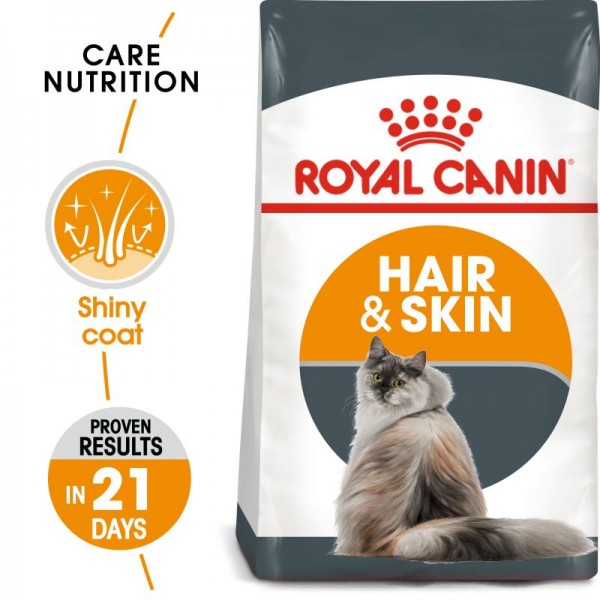 Royal Canin Suva hrana za odrasle mačke Hair & Skin 30 - 400gr.