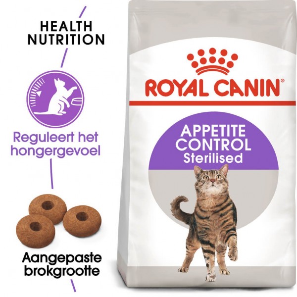 Royal Canin Suva hrana za odrasle mačke Sterilised Appetite Control - 400gr.