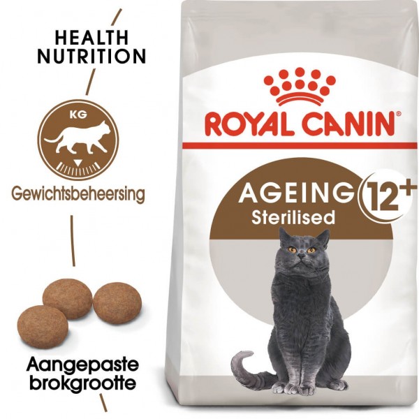 Royal Canin Suva hrana za odrasle mačke Sterilised +12 - 400gr.