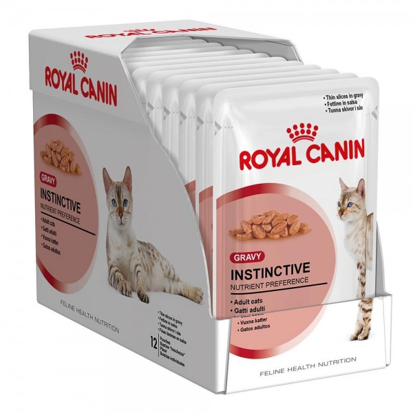 ROYAL CANIN Vlažna hrana za mačke preko 12 meseci starosti, u sosu Instinctive 85gr x 12kesica
