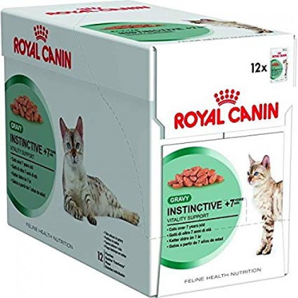 ROYAL CANIN Vlažna hrana za mačke sa komadima mesa u sosu Instinctive 85gr x 12kesica