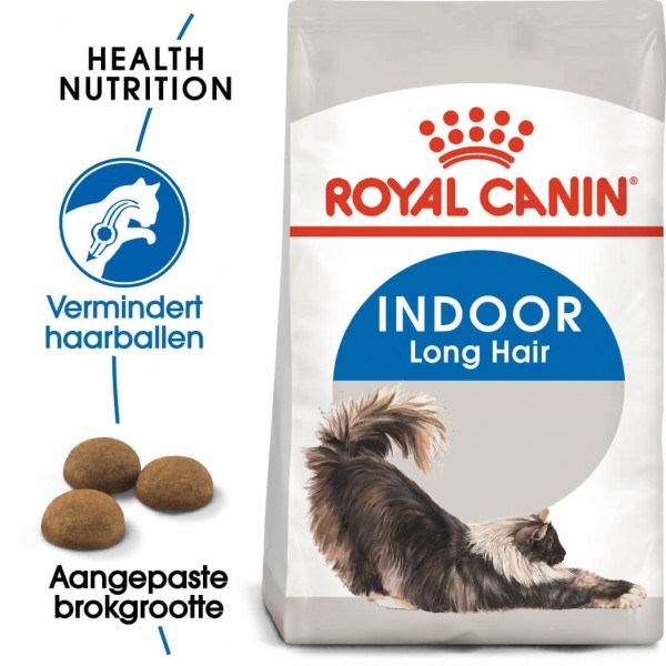 Royal Canin Suva hrana za odrasle mačke Indoor long hair 35 - 2kg