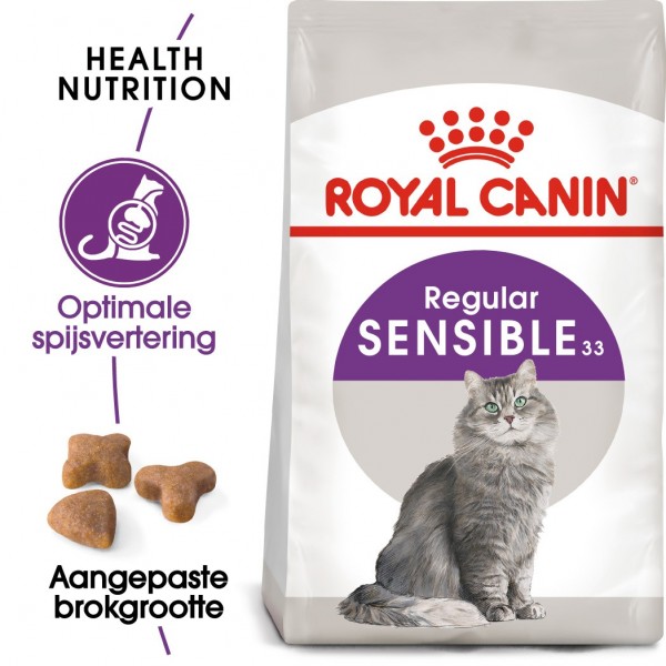 Royal Canin Suva hrana za odrasle mačke Sensible 33 - 2kg.