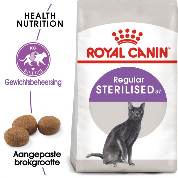 Royal Canin Suva hrana za odrasle mačke Sterilised 37 - 4kg.