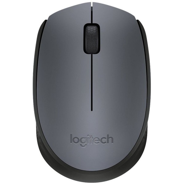 LOGITECH Wireless Mouse M170 - EMEA - GREY ( 910-004642 )