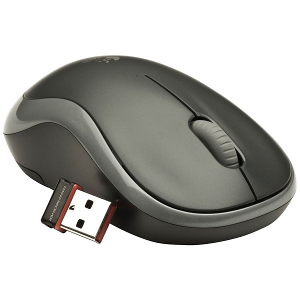 LOGITECH Wireless Mouse M185 - EWR2 - SWIFT GREY ( 910-002235 )
