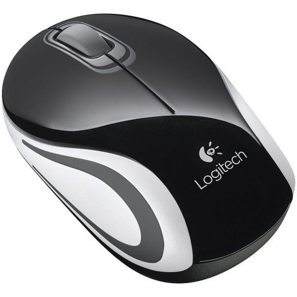 LOGITECH Wireless Mini Mouse M187 - EMEA - BLACK ( 910-002731 )
