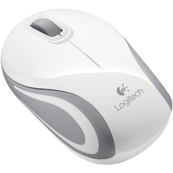 LOGITECH Mini Wireless Mouse M187 - EMEA - WHITE ( 910-002735 )
