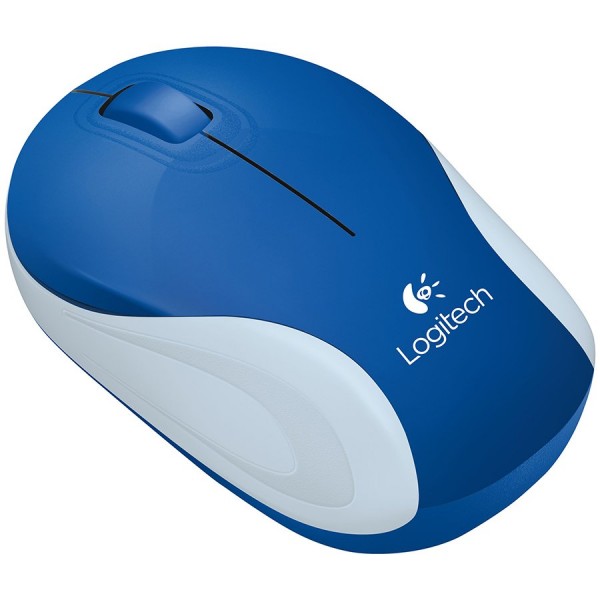 LOGITECH Wireless Mini Mouse M187 - EMEA - BLUE ( 910-002733 )