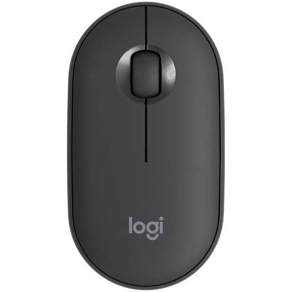 LOGITECH Pebble M350 Wireless and Bluetooth Mouse - GRAPHITE ( 910-005718 )