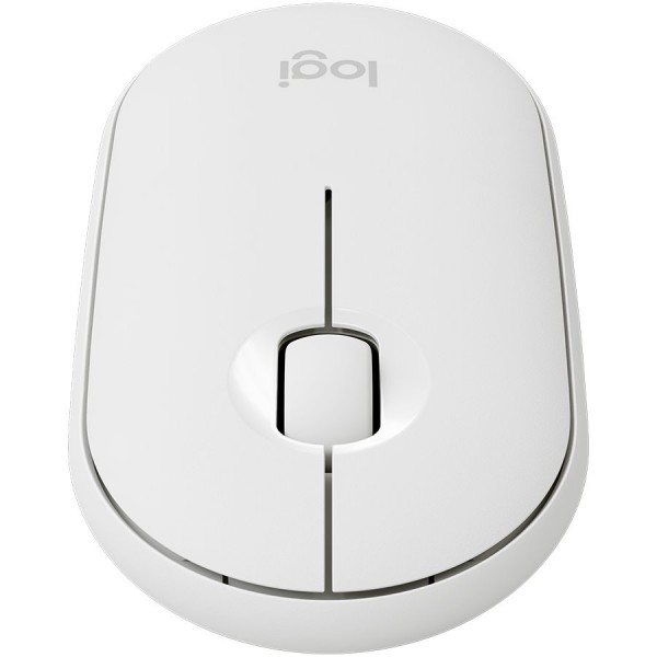 LOGITECH Pebble M350 Wireless Mouse - OFF-WHITE - 2.4GHZBT - EMEA - CLOSED BOX ( 910-005716 )