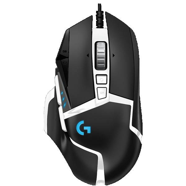 LOGITECH G502 SE HERO Gaming Mouse - BLACK AND WHITE SE - USB - EER2 ( 910-005729 )