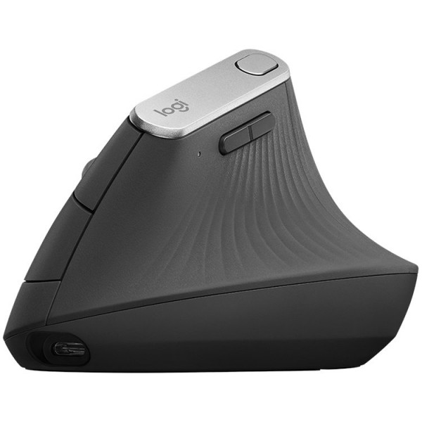 LOGITECH MX Vertical Advanced Ergonomic Mouse - GRAPHITE - 2.4GHZBT - NA - EMEA ( 910-005448 )