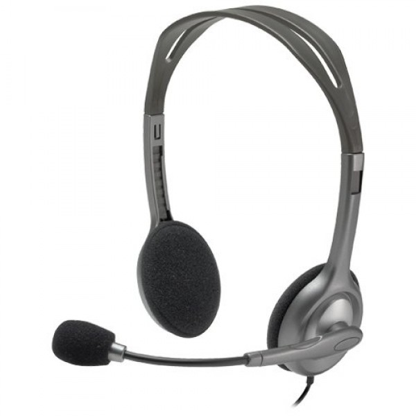 LOGITECH Stereo Headset H111 - EMEA - One Plug ( 981-000593 )