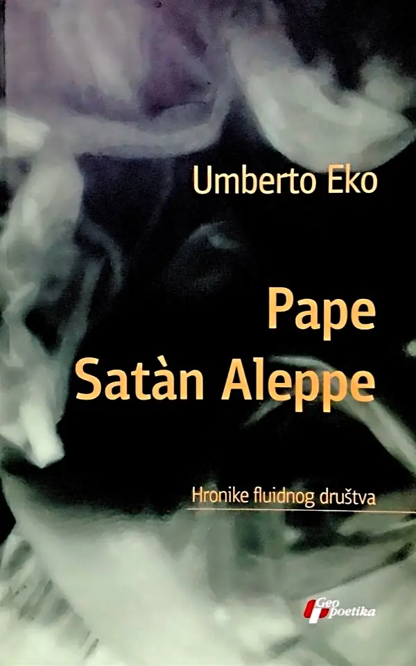 Pape Satan Aleppe. Hronike fluidnog društva