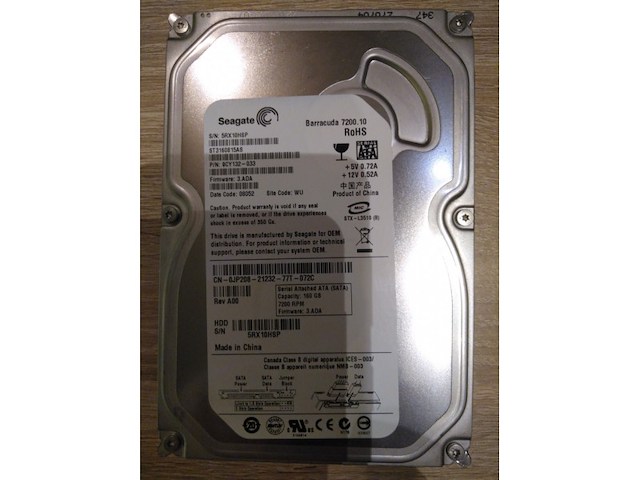 Seagate Barracuda 160gb SATA