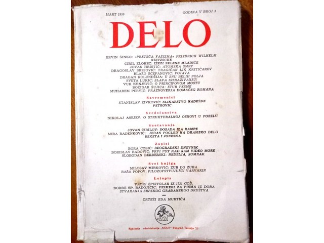 DELO  mart 1959 broj 3