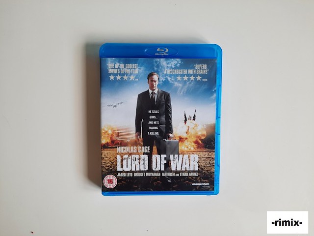 Blu ray – Lord of war