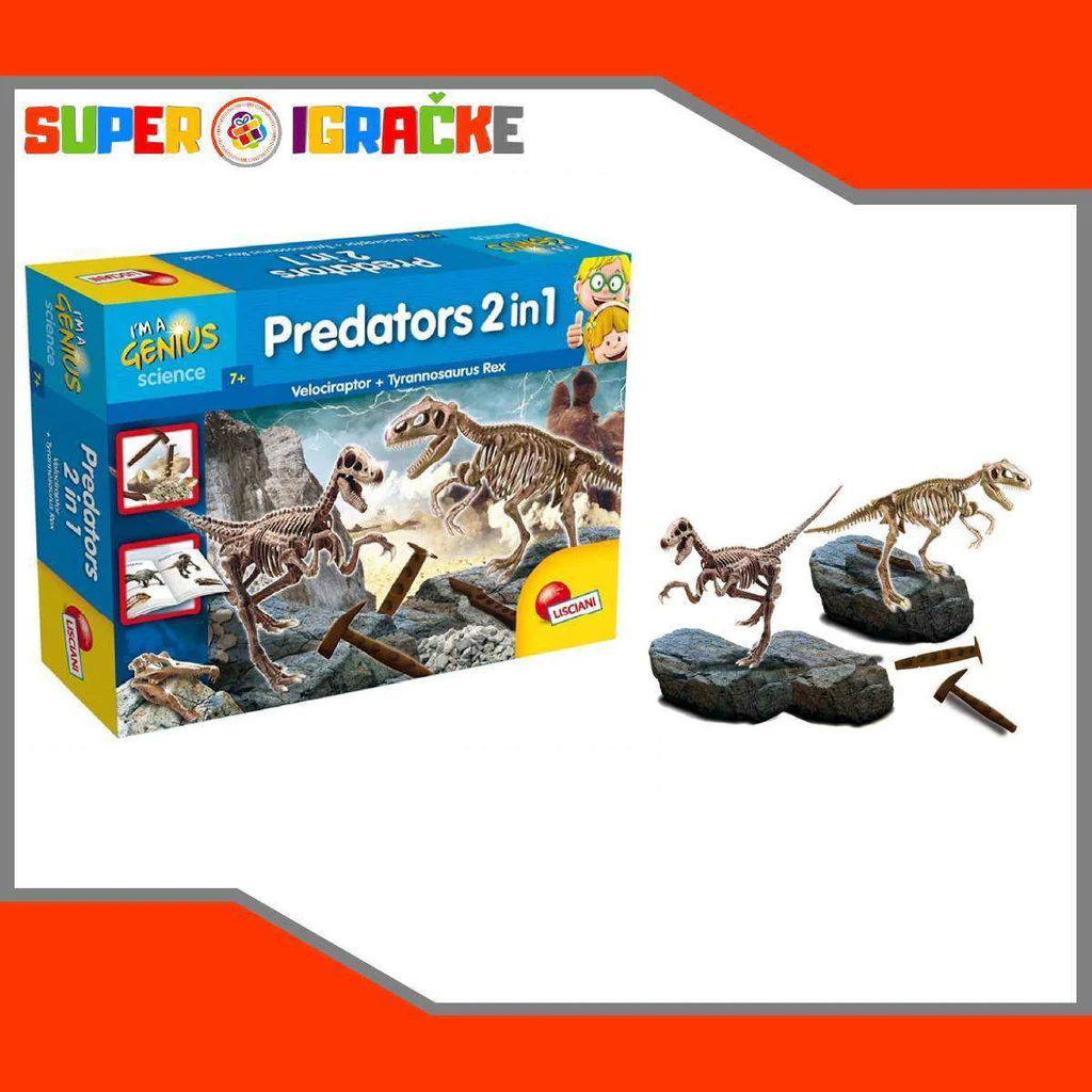 Set 2 u 1 - Dino predatori