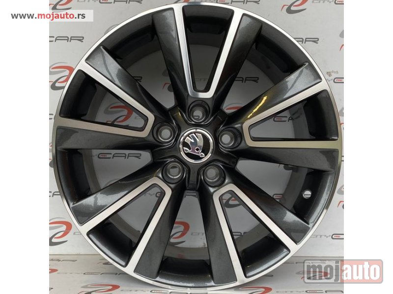 17 Škoda Alu felne 5x112, 17x7j, et45, cb 57,