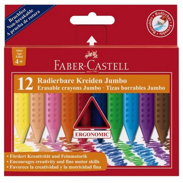 Faber-Castell FC VOSTANE BOJE GRIP JUMBO 1/12 122540