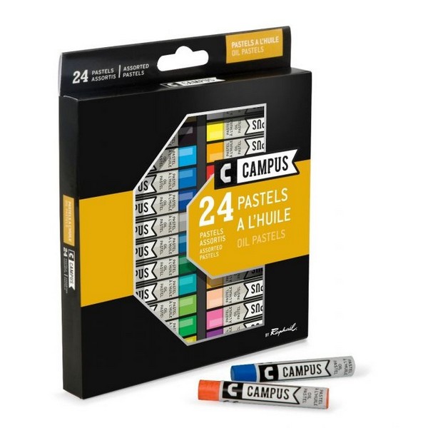 Sennelier Oil pastel - Cardboard box > Cardboard set - 24 assorted colors