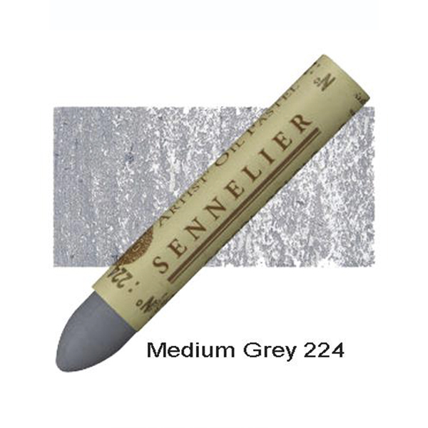 Sennelier Oil pastel - 5ml Medium Grey