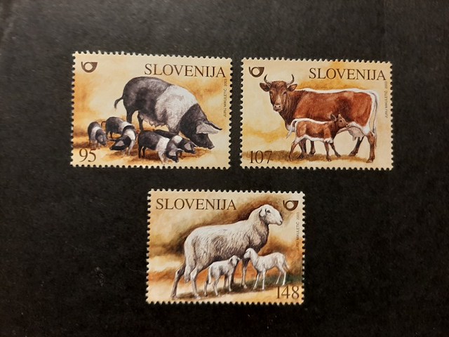 Slovenija 290 fauna domace zivotinje cela serija