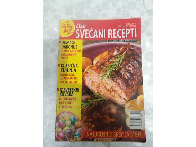 Svečani recepti - april 2012 specijalno izdanje