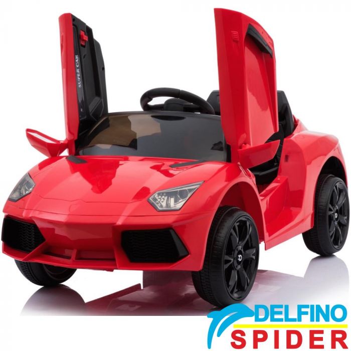 Auto na akumulator Delfino Spider Crveni