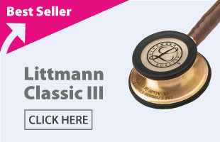 3M Littmann Classic III Monitoring Stethoscope All BlackIDW3285AB