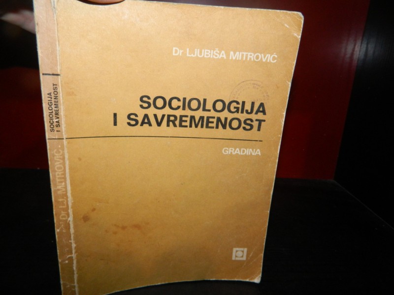 Sociologija i savremenost, Ljubiša Mitrović
